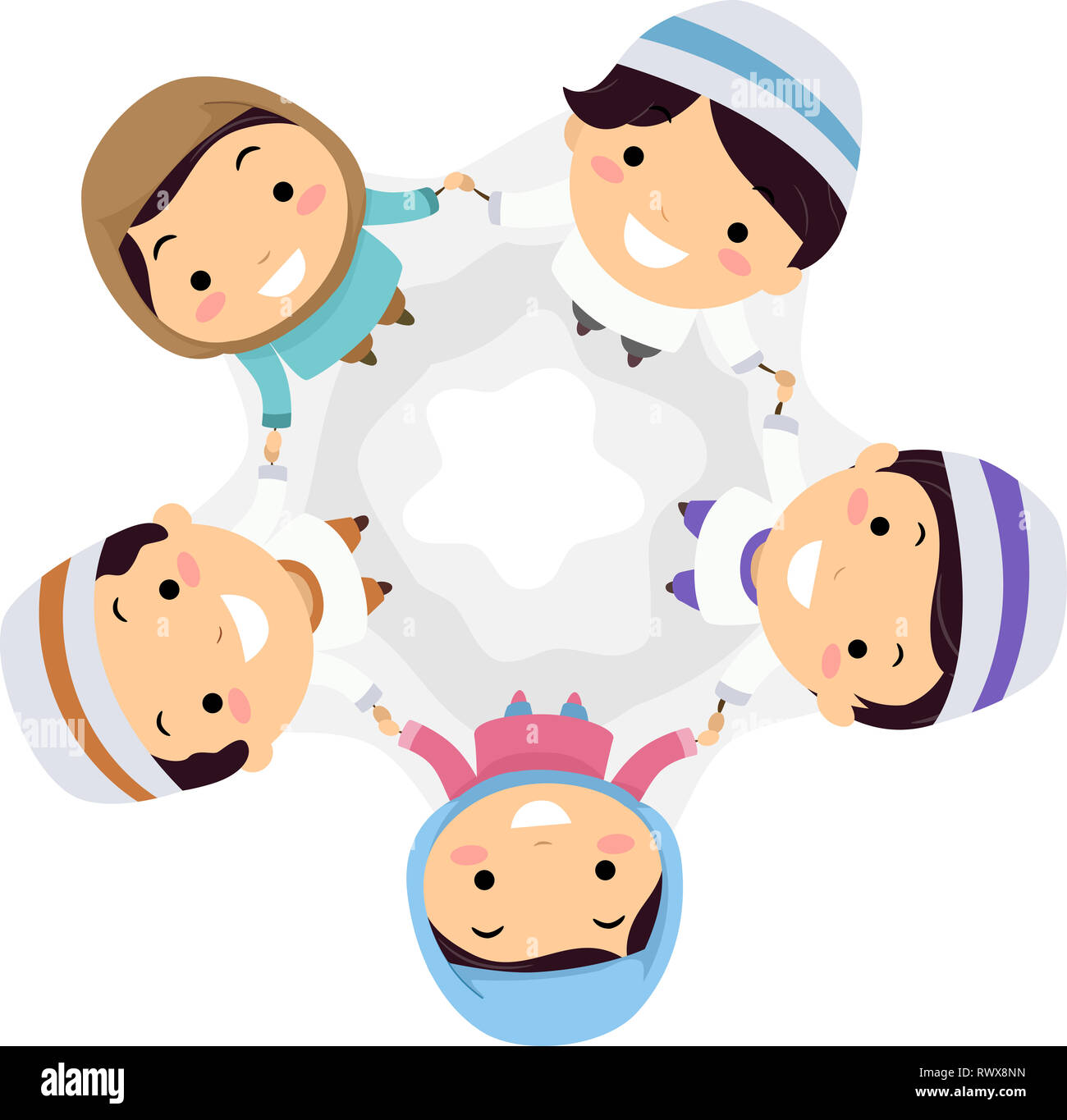 Forming a circle hi-res stock photography and images - Alamy