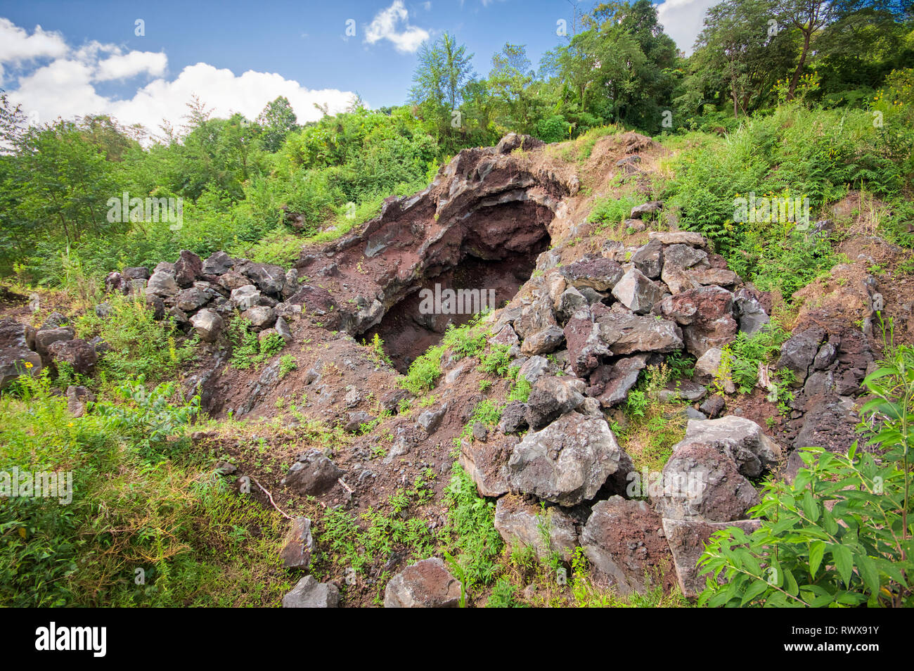 Asia indonesia sulawesi trekking hi-res stock photography and images ...