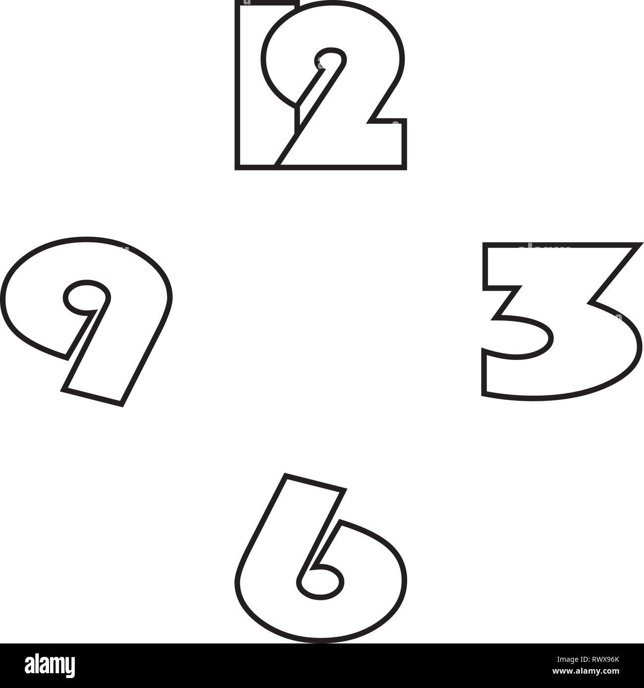 around the clock Stock Vector Image & Art - Alamy