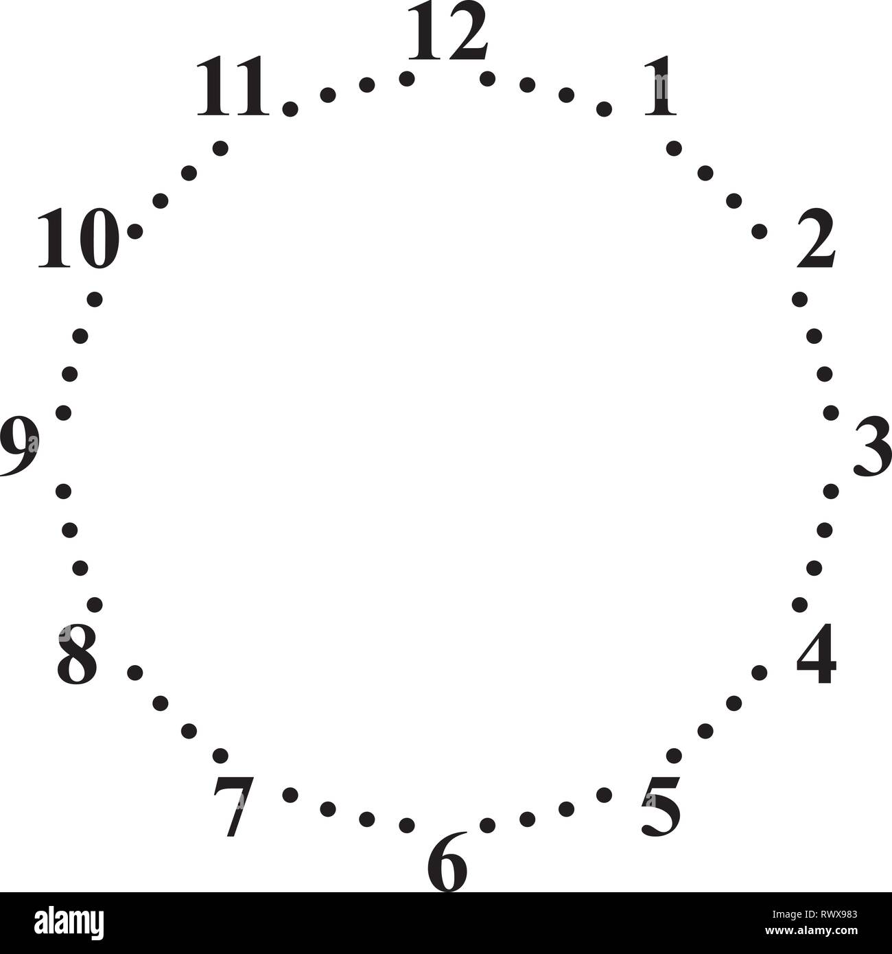 Minute points Stock Vector Images - Alamy