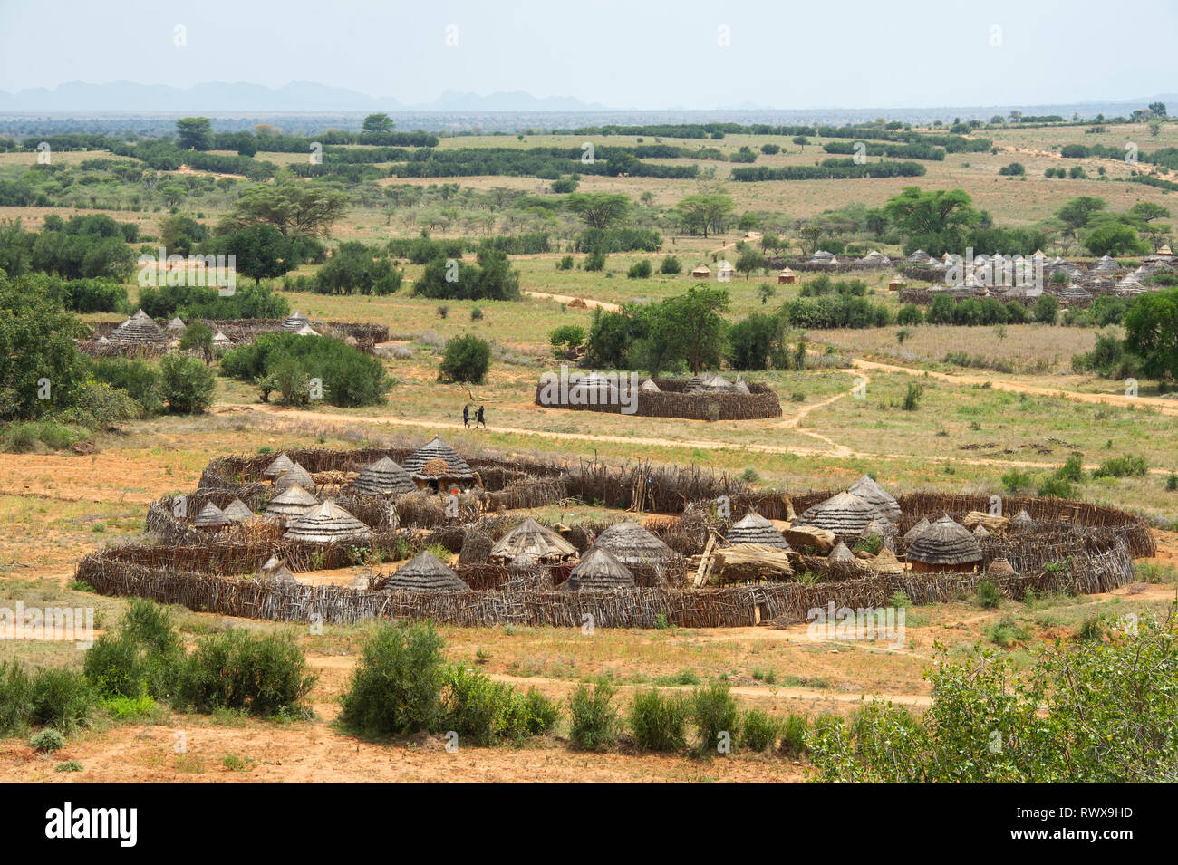 Nakapelimoru village is the largest village in East Africa, Kotido ...