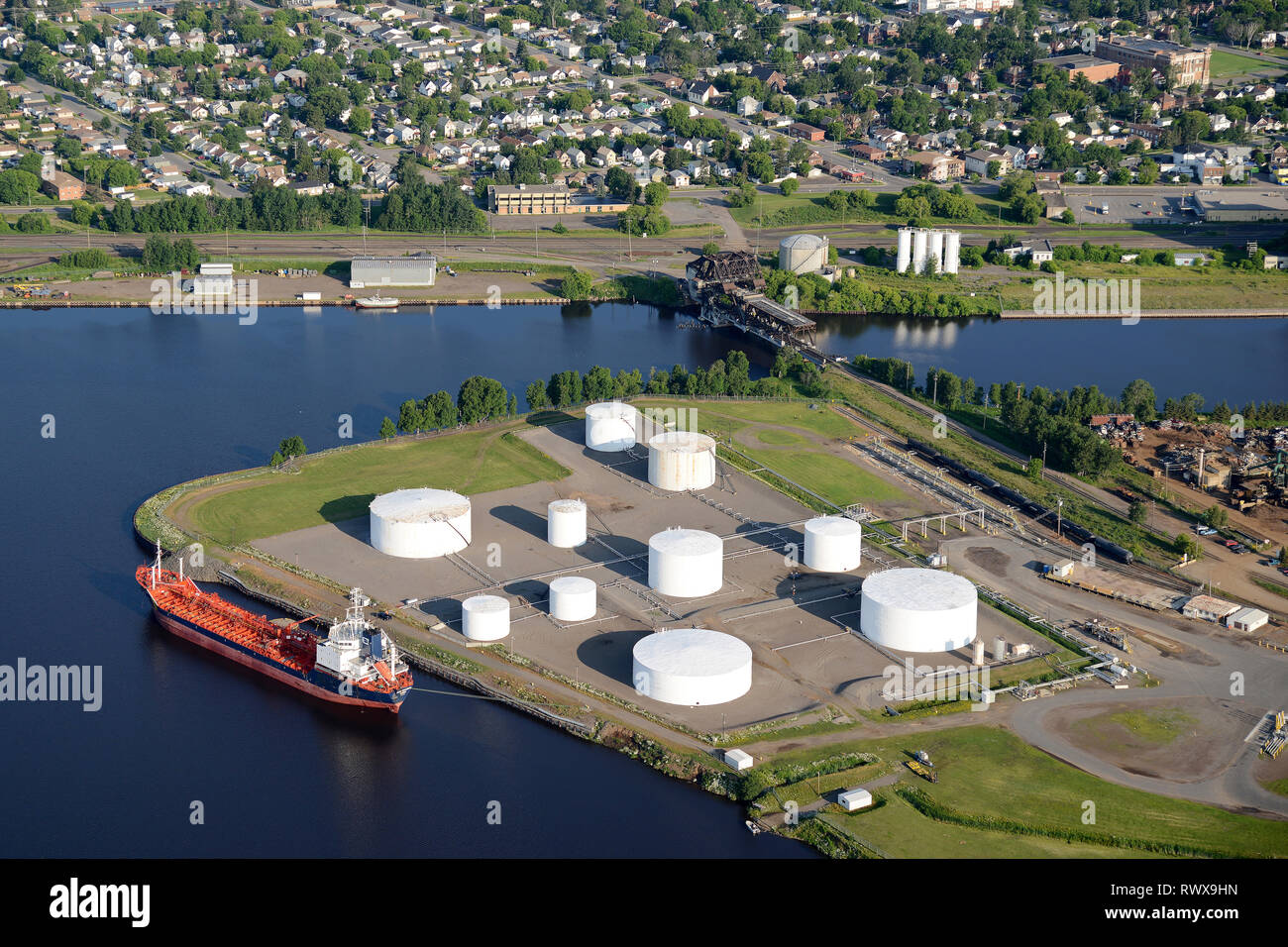 Aerial storage hi-res stock photography and images - Alamy