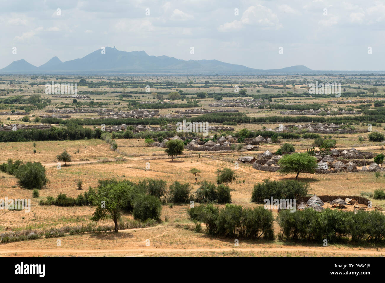 East african village hi-res stock photography and images - Alamy