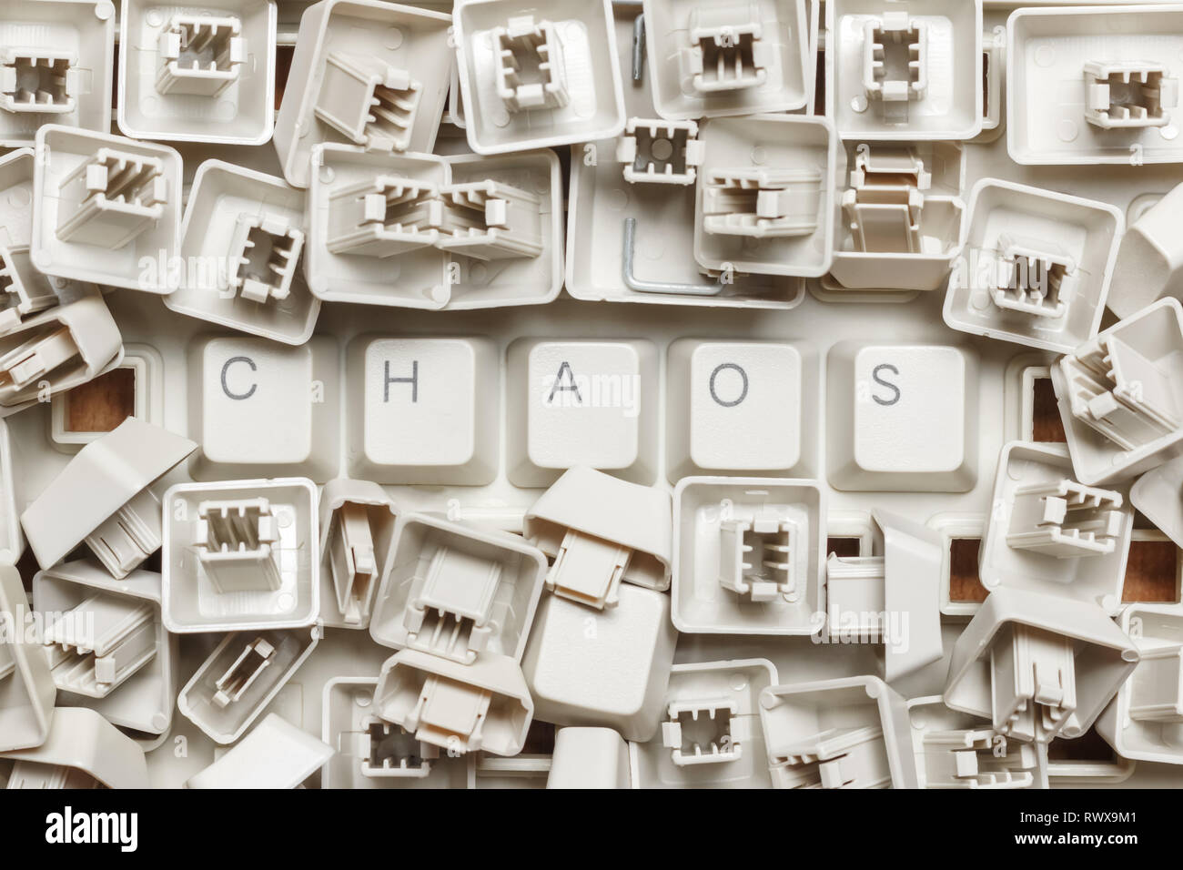 Chaos Word High Resolution Stock Photography and Images - Alamy