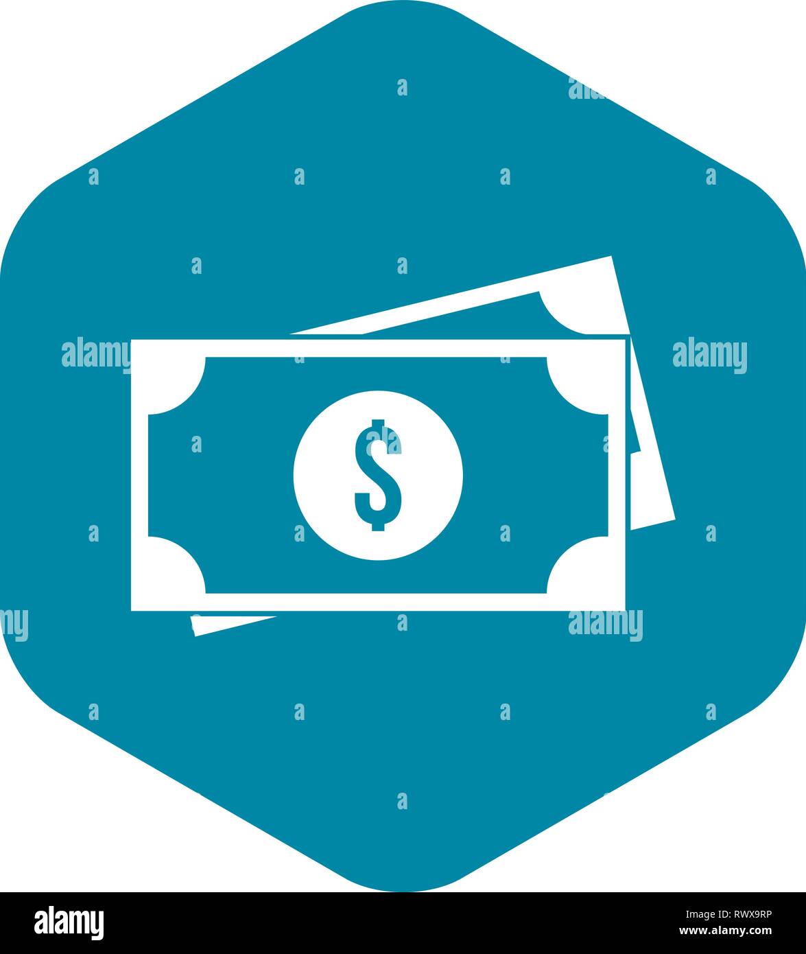 American dollars icon, simple style Stock Vector Image & Art - Alamy