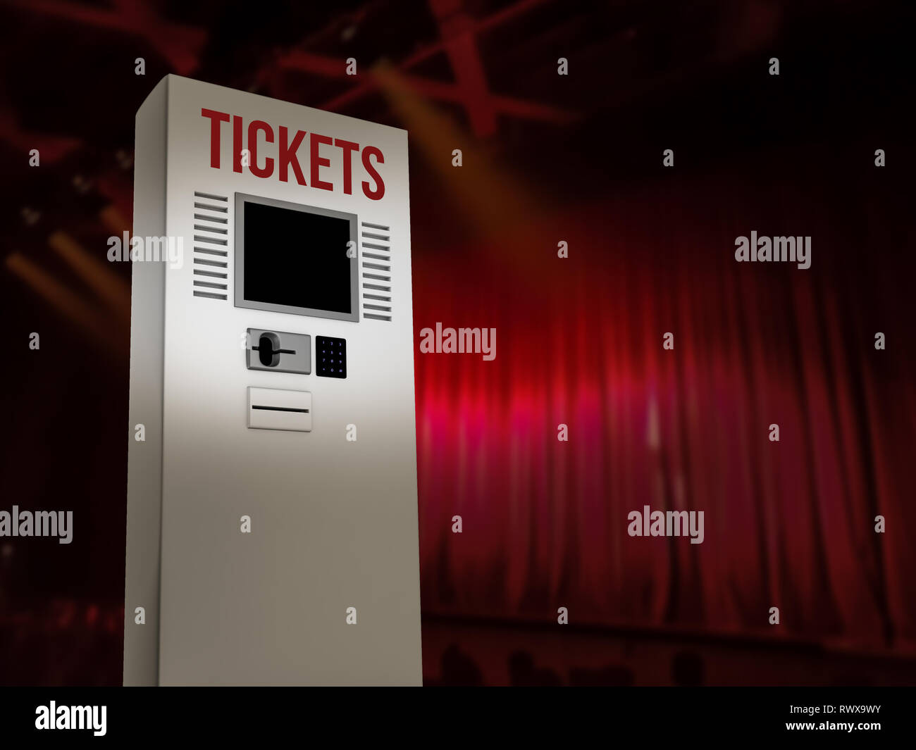 Ticket kiosk theatre hi-res stock photography and images - Alamy