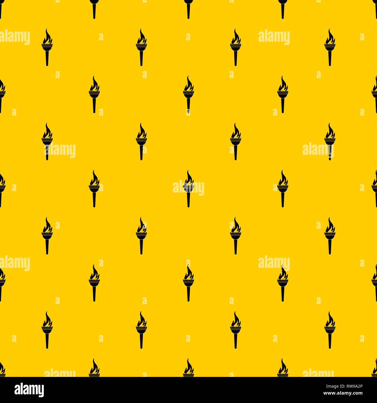 Torch pattern vector Stock Vector Image & Art - Alamy