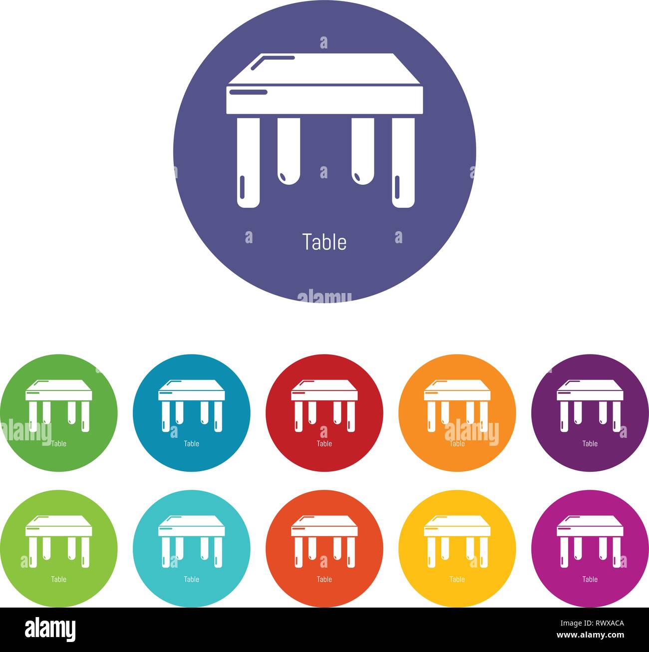 Curved bench Stock Vector Images - Alamy