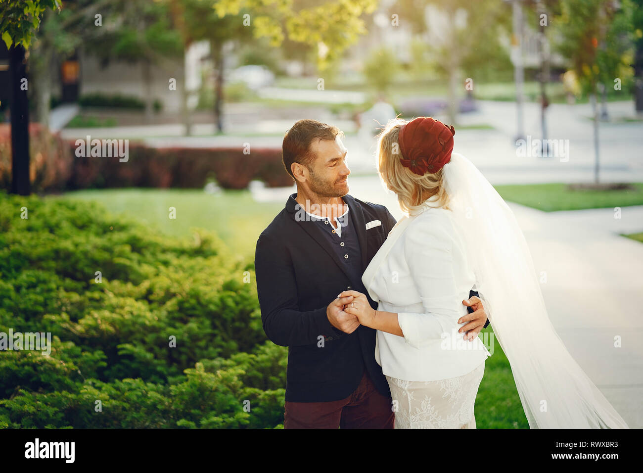 elegant adult couple Stock Photo - Alamy