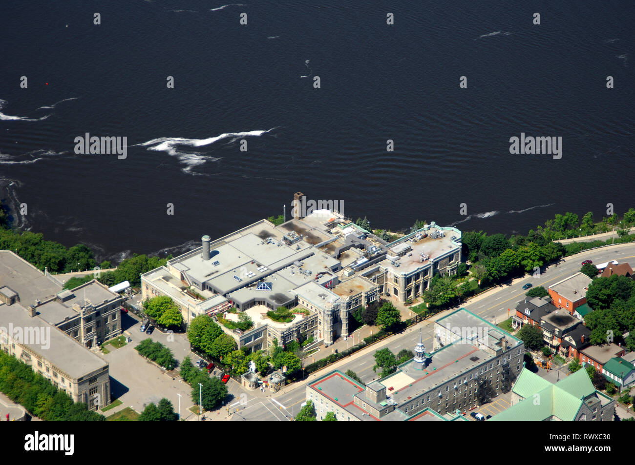 aerial, Royal Canadian Mint, Ottawa, Ontario Stock Photo - Alamy