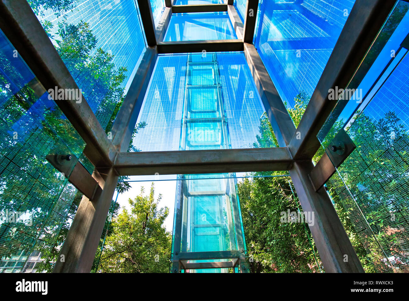 Boston, MA, USA-20 October, 2017: Famous Boston holocaust memorial ...