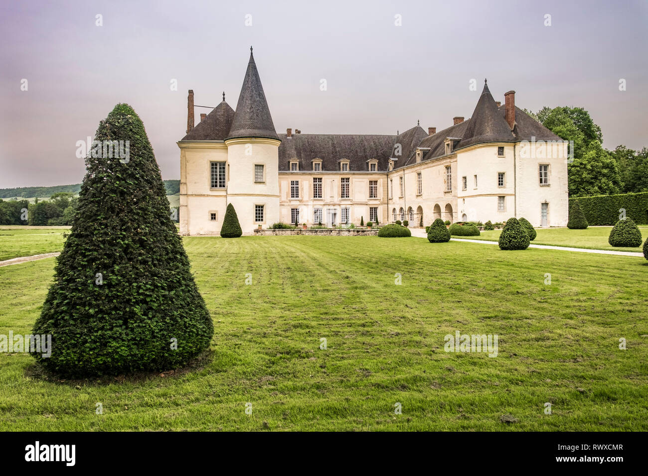 Conde En Brie village, Champagne Region, France Stock Photo - Alamy