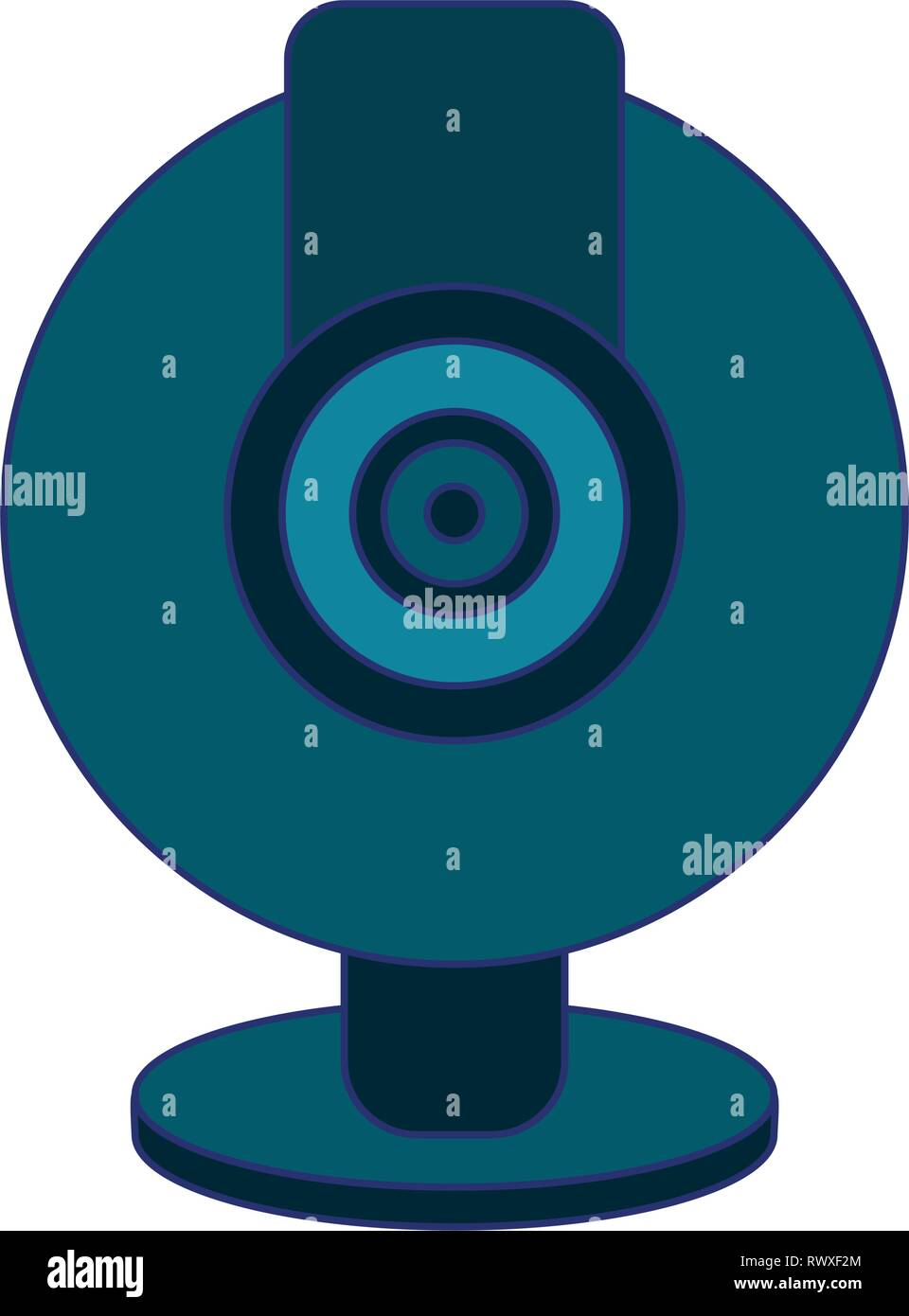 Webcam computer Stock Vector Images - Alamy