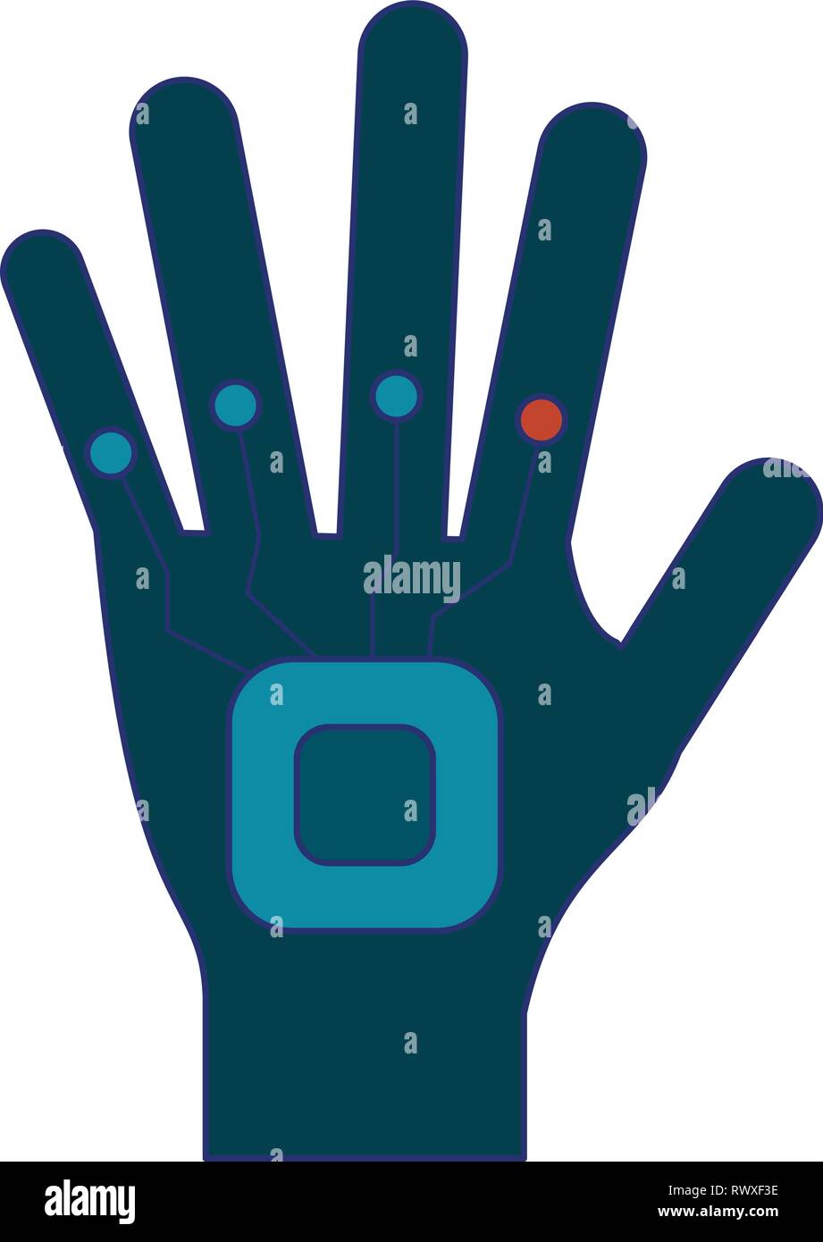 Prosthetic hand not teeth not leg Stock Vector Images - Alamy