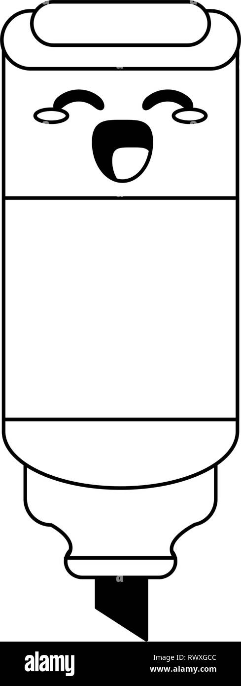 Markers Clip Art Black And White