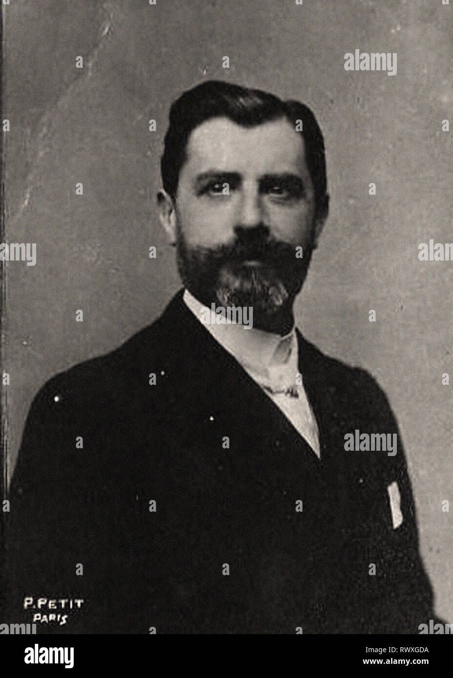 Photographic portrait of Pozzi, Samuel Stock Photo - Alamy