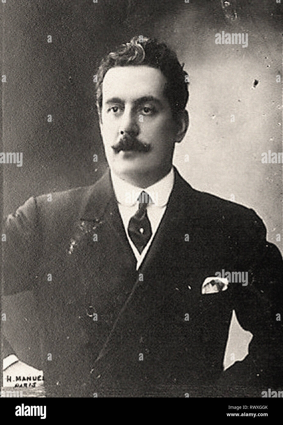 Puccini portrait hi-res stock photography and images - Alamy