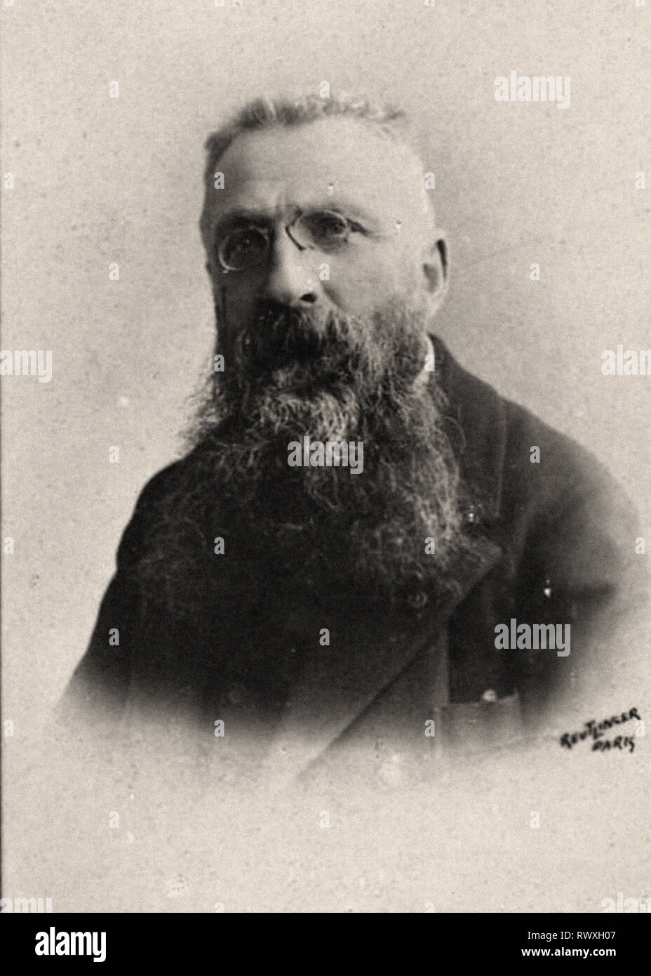 Photographic portrait of Auguste Rodin Stock Photo - Alamy