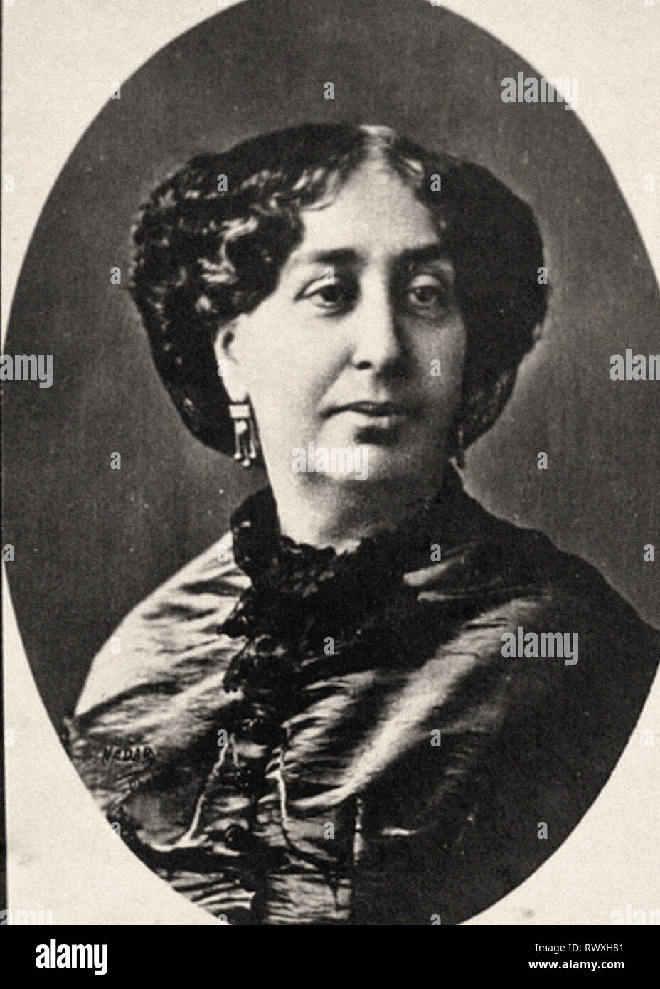 George sand portrait hi-res stock photography and images - Alamy