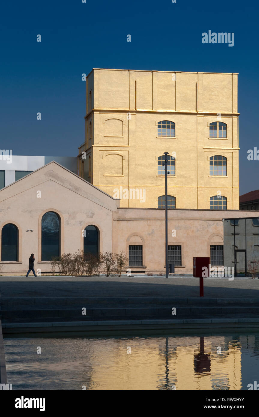 Italy, Lombardy, Milan, Piazza Adriano Olivetti Square, Fondazione ...