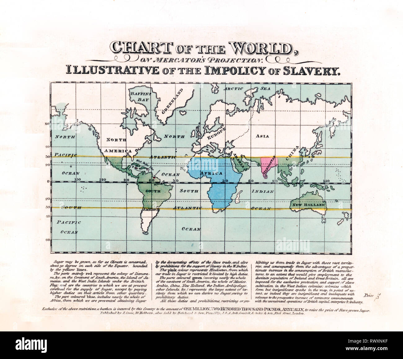 Slave trade map hi-res stock photography and images - Alamy