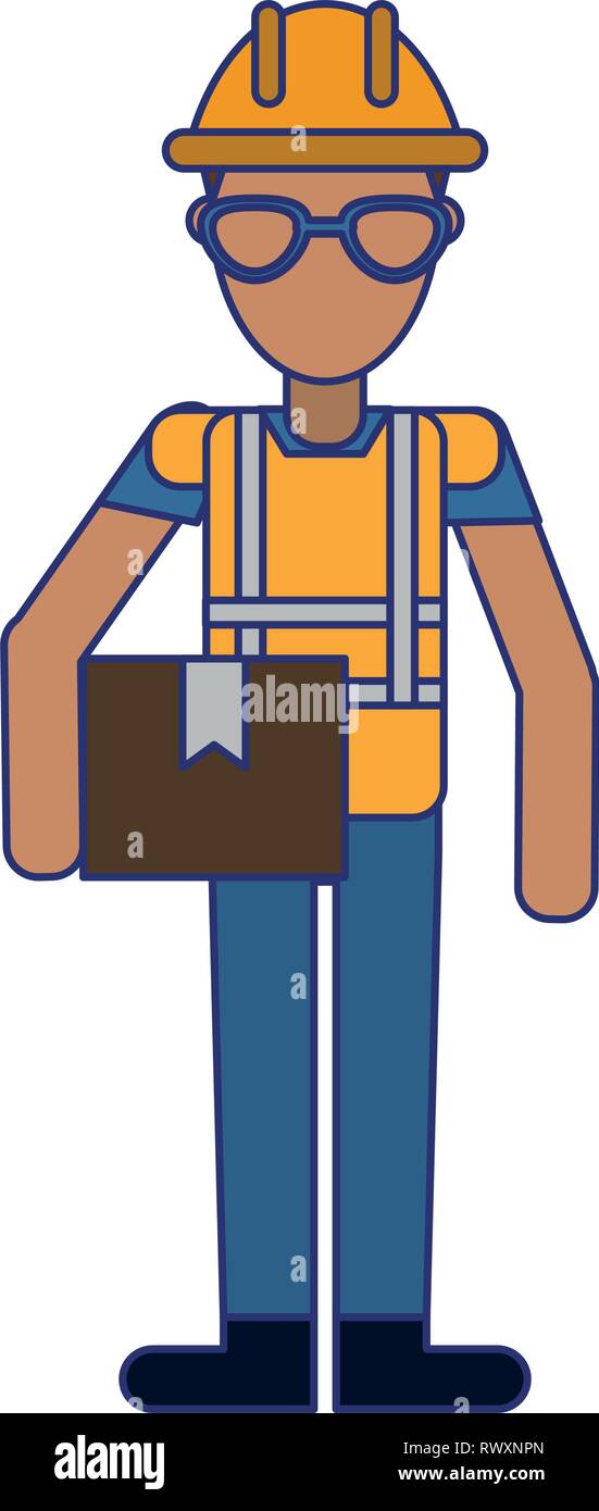Construction worker avatar Stock Vector Image & Art - Alamy