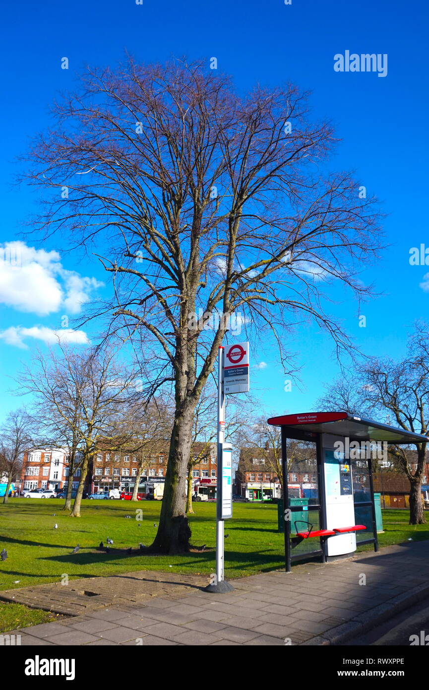 Harrow bus stop hi-res stock photography and images - Alamy