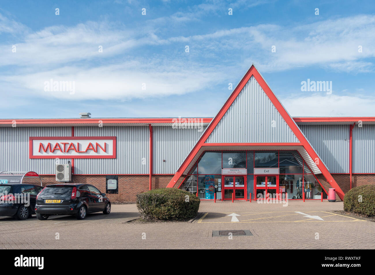 The Matalan store on the Reading Link Retail Park in Reading, Berkshire ...