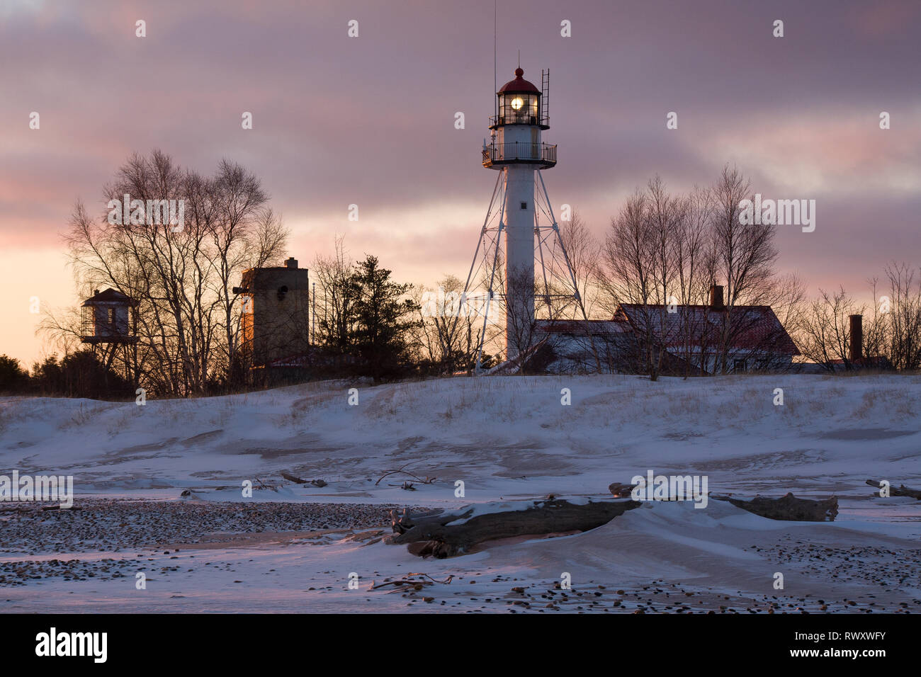 Whitefish Point, Chippewa County, Michigan, USA Stock Photo - Alamy