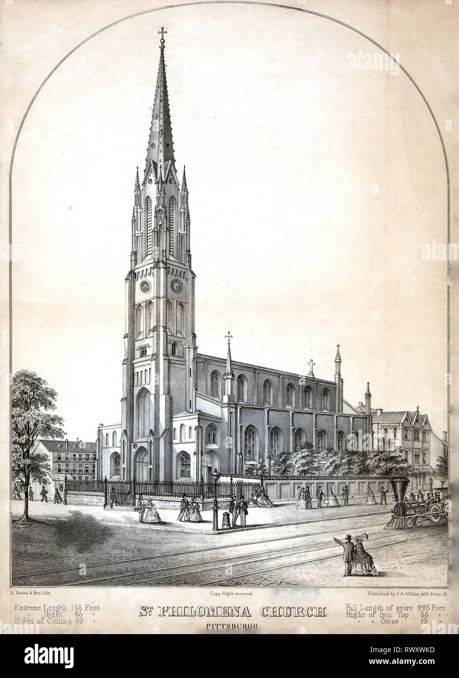 Archival 1800s Churches High Resolution Stock Photography and Images ...