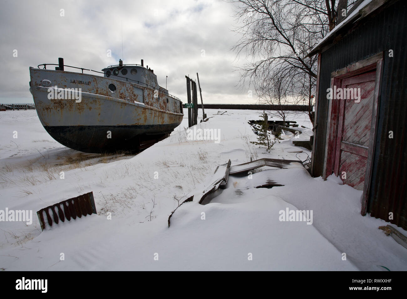 Whitefish Point, Chippewa County, Michigan, USA Stock Photo - Alamy