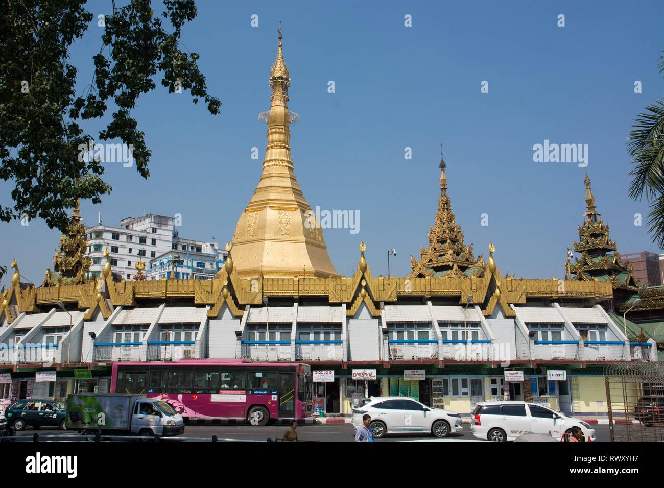 Rangoon, Rangoon, China. 7th Mar, 2019. Scenery of Rangoon in Myanmar ...