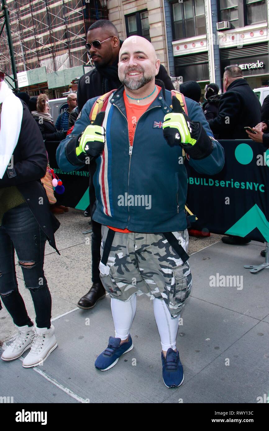 New York, NY, USA. 7th Mar, 2019. Pastry Chef Duff Goldman at BUILD ...