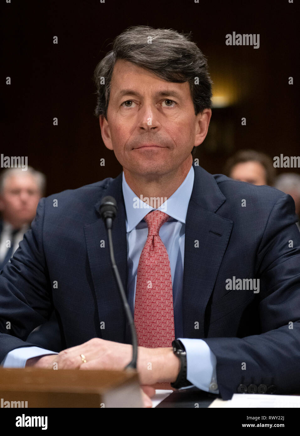 Washington, United States Of America. 07th Mar, 2019. Mark W. Begor ...