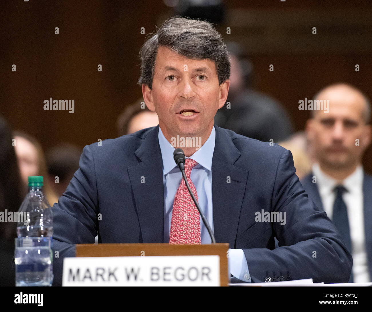 Washington, United States. 07th Mar, 2019. Mark W. Begor, Chief ...