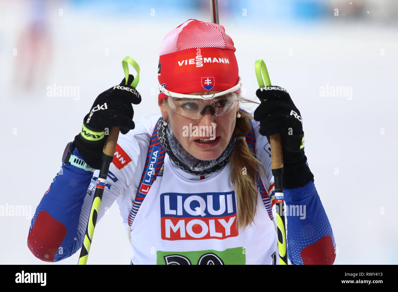 Ostersund, Sweden. 7th Mar, 2019. IBU World Championships Biathlon ...