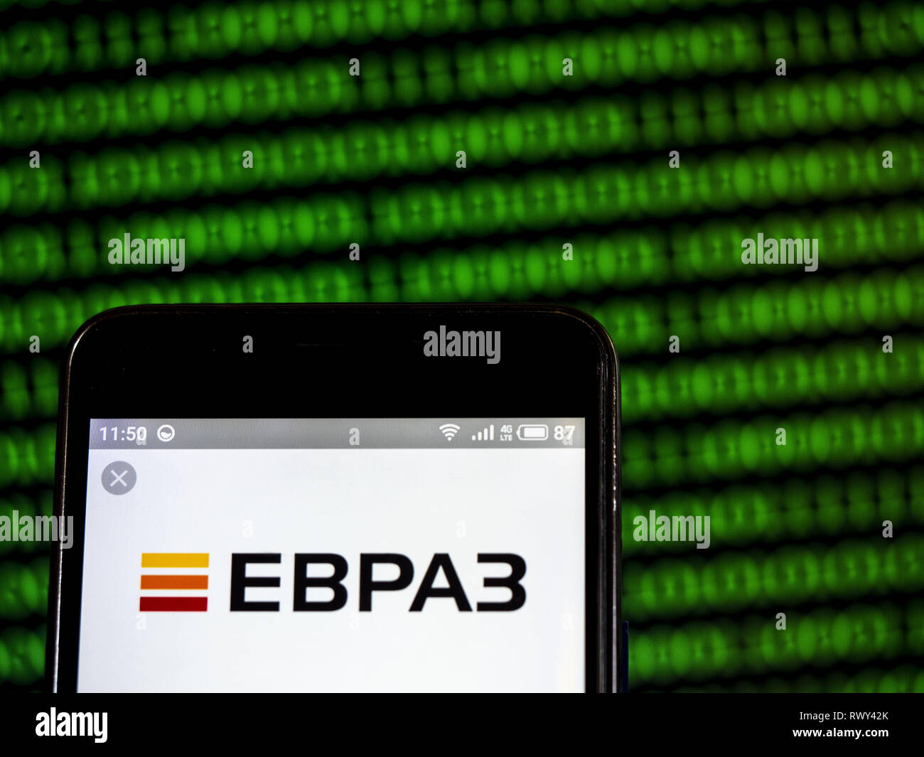 Evraz logo hi-res stock photography and images - Alamy