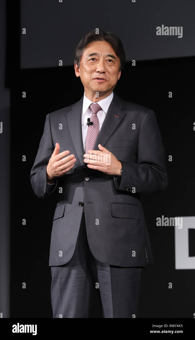 Tokyo, Japan. 7th Mar, 2019. Japan's mobile communication giant NTT ...
