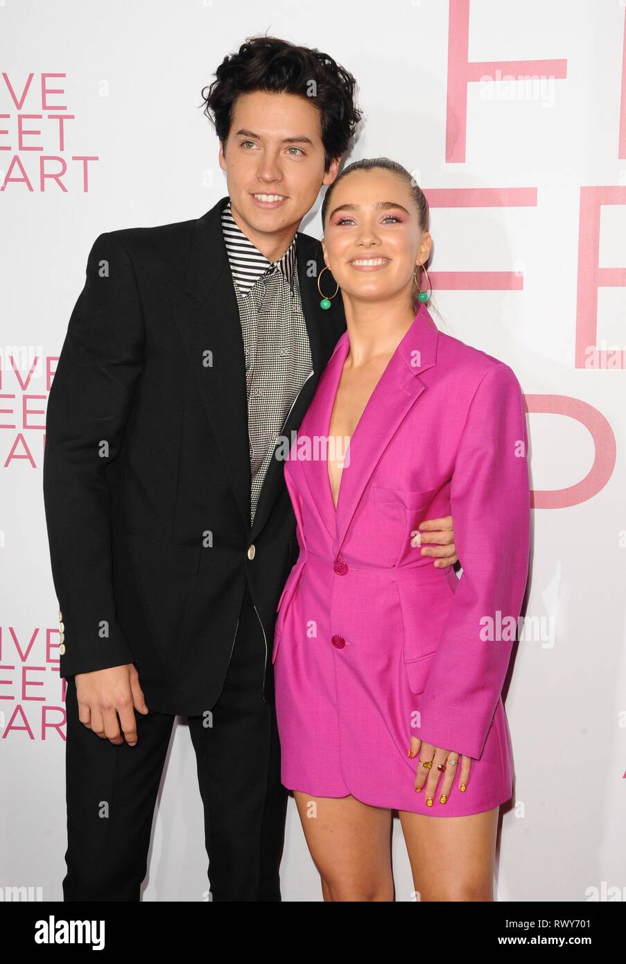 Cole sprouse haley lu richardson hi-res stock photography and images ...