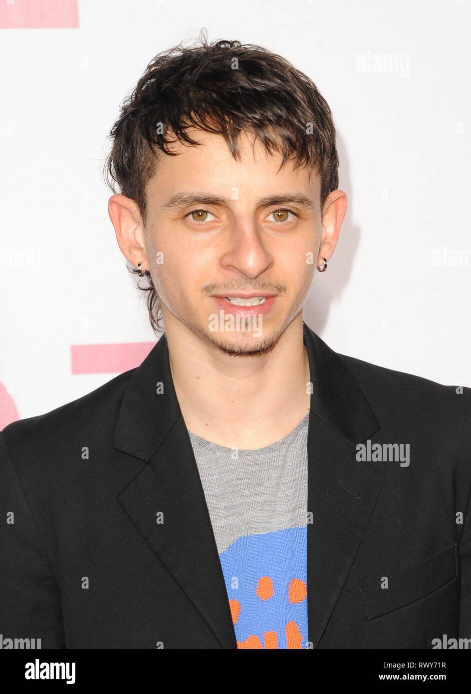 Los Angeles, CA, USA. 7th Mar, 2019. Moisés Arias at arrivals for FIVE ...
