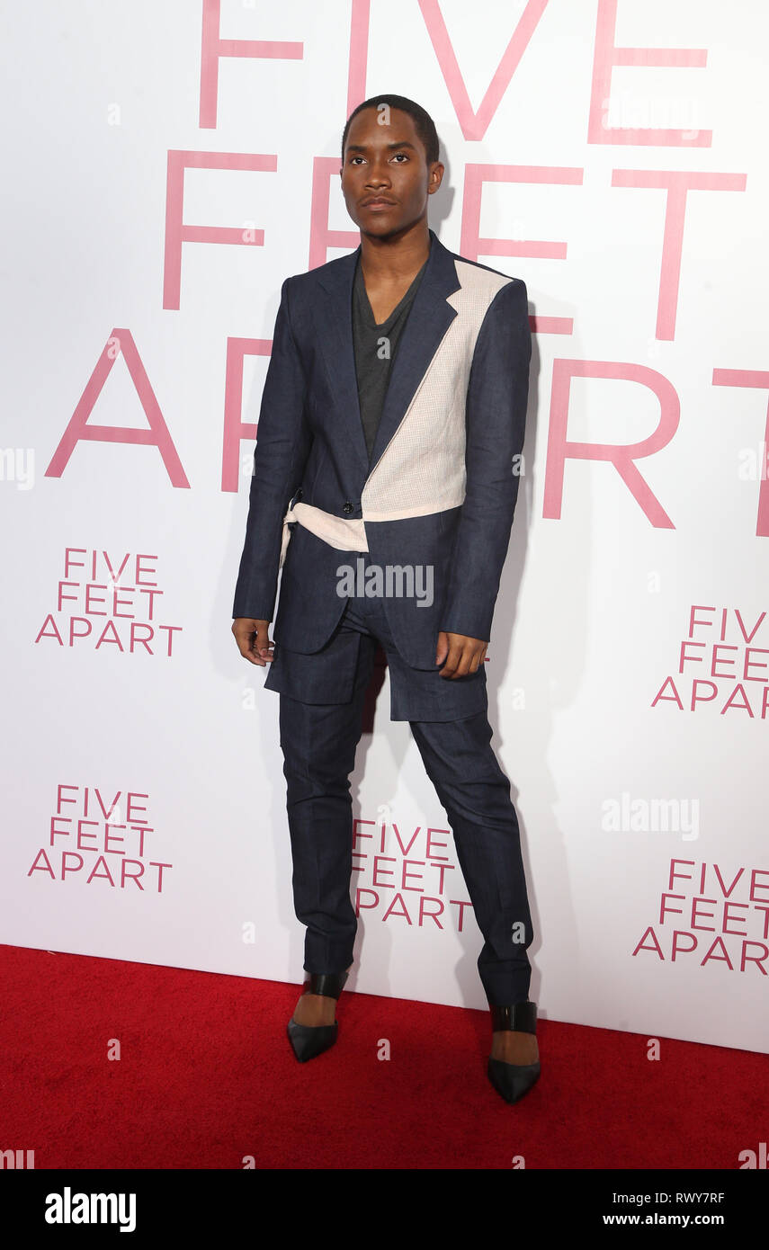 Los Angeles, Ca, USA. 7th Mar, 2019. Brett Johnson, at The Premiere Of ...