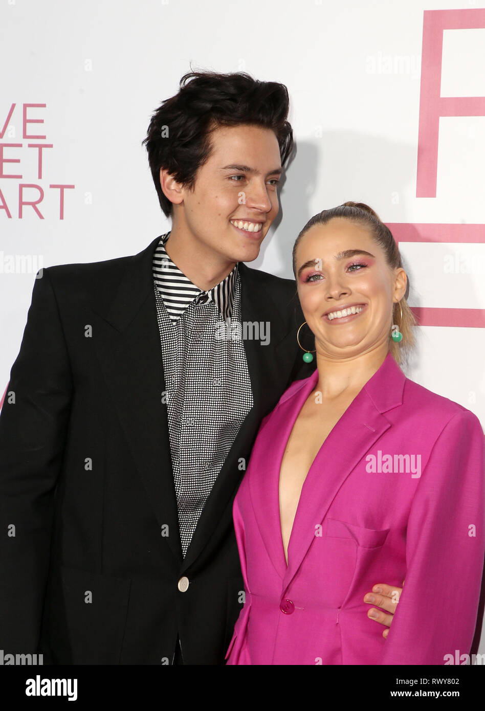 Haley lu richardson cole sprouse hi-res stock photography and images ...