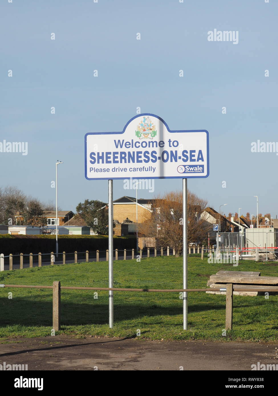 Welcome to sheerness sign hi-res stock photography and images - Alamy