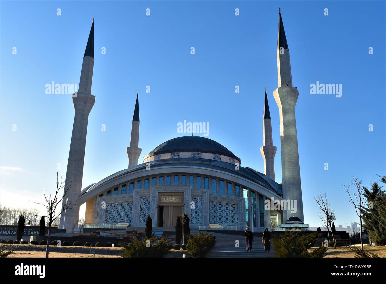 Ankara, Turkey. 08th Mar, 2019. An exterior view of Ahmet Hamdi Akseki ...