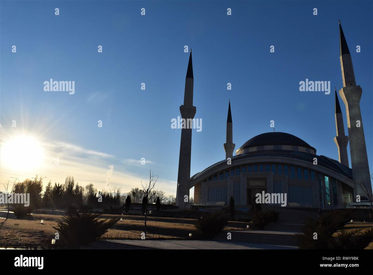 Ankara, Turkey. 08th Mar, 2019. An exterior view of Ahmet Hamdi Akseki ...