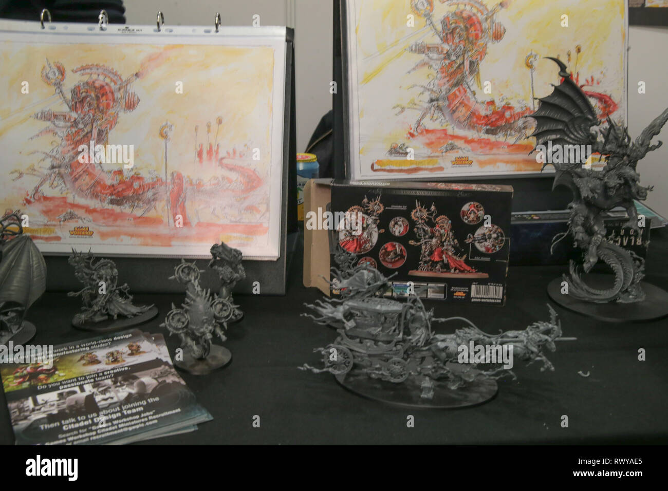 London, UK. 08th Mar, 2019. Vertex, where the world of computer ...