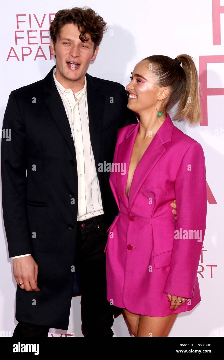 Los Angeles, CA, USA. 7th Mar, 2019. Brett Dier, Haley Lu Richardson at ...