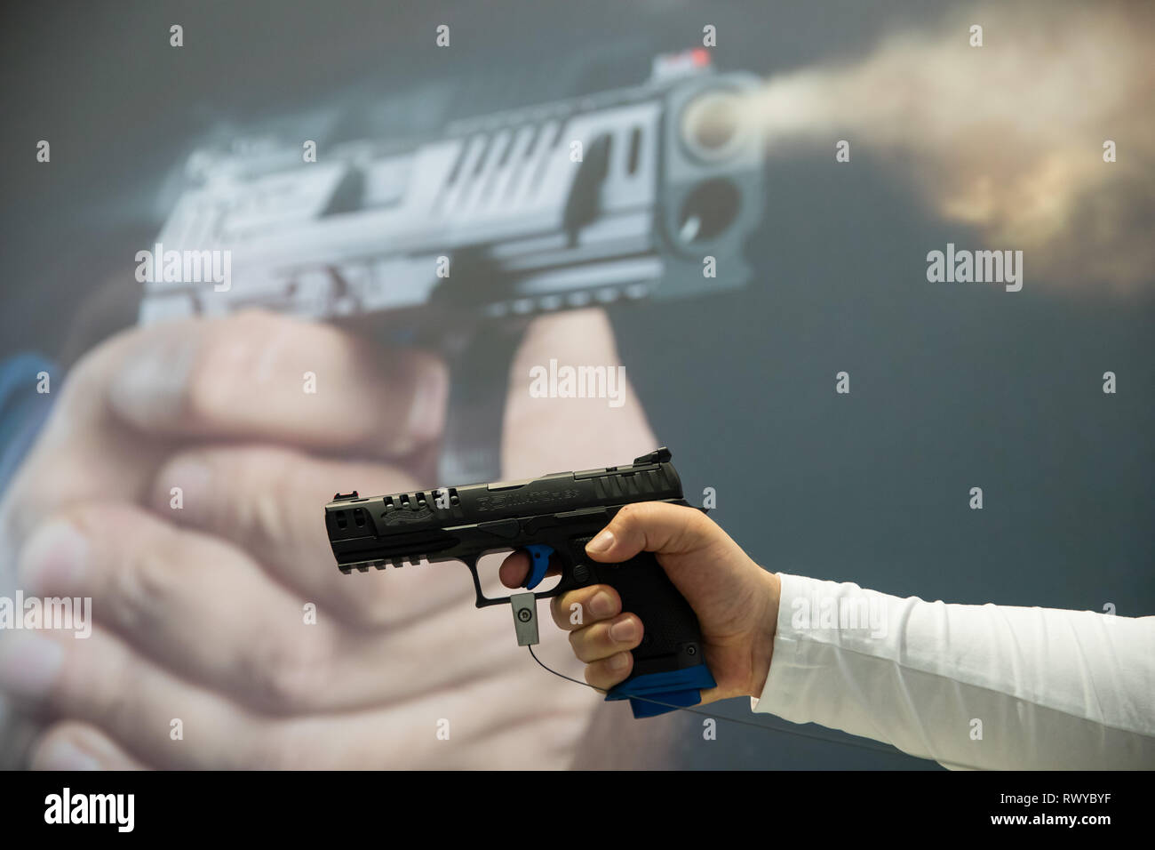 Nürnberg, Bavaria, Germany. 8th Mar 2019. A type Q5 Match SF Champion ...