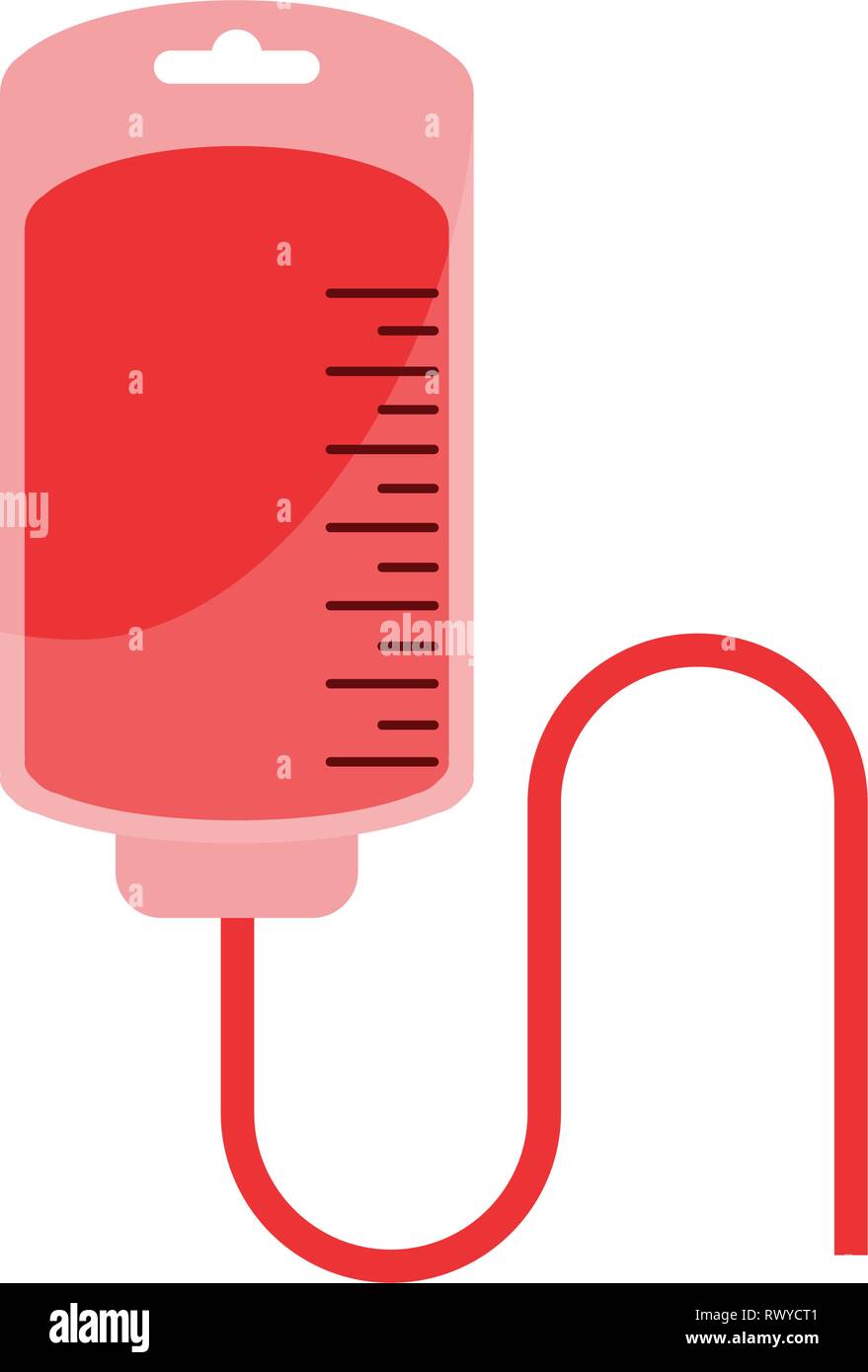 Blood bag symbol isolated Stock Vector Image & Art - Alamy