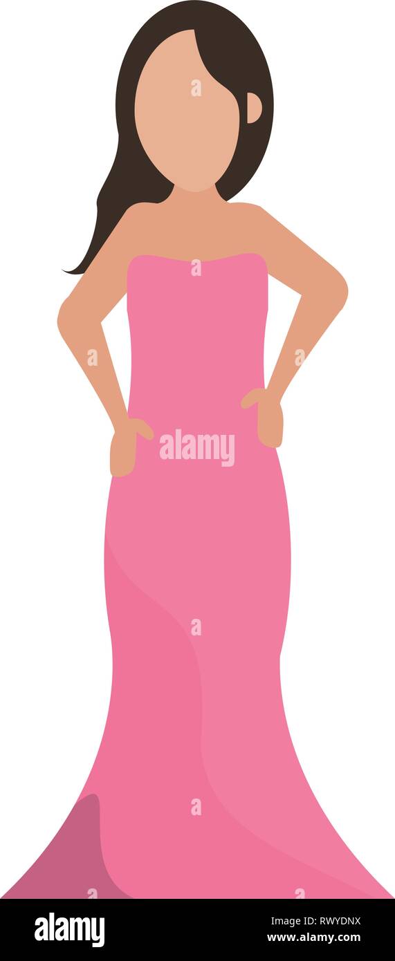woman with dress avatar Stock Vector Image & Art - Alamy